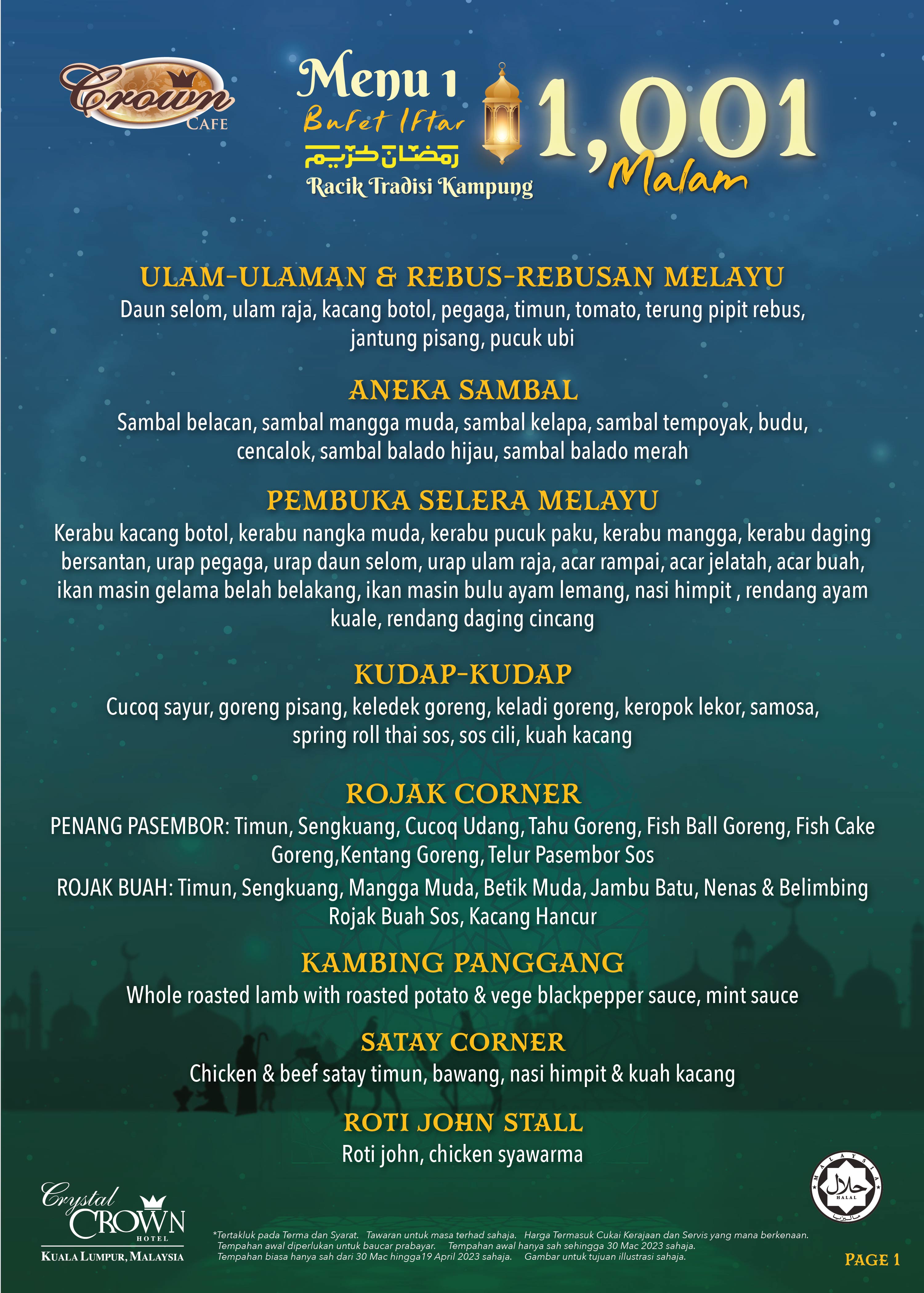 Ramadan Promo - Crystal Crown Hotel Kuala Lumpur